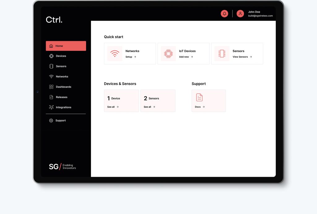 Ctrl Cloud Platform | SG Wireless